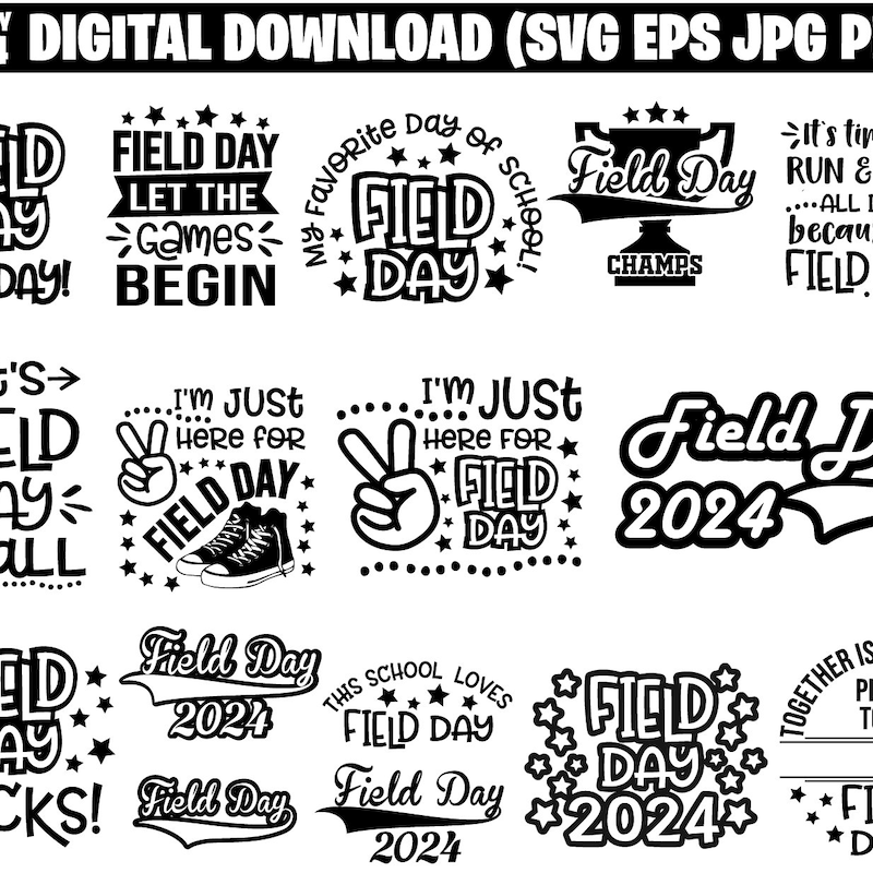 Field Day Svg - Etsy