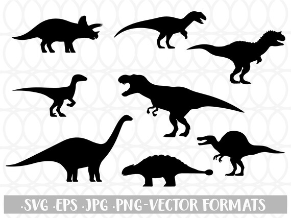 Dinosaur Svg Bundle Dinosaur Svg Dino Svg Dinosaur Cut | Etsy