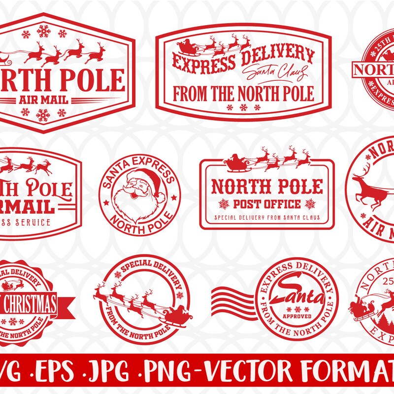 Santa Svg - Etsy