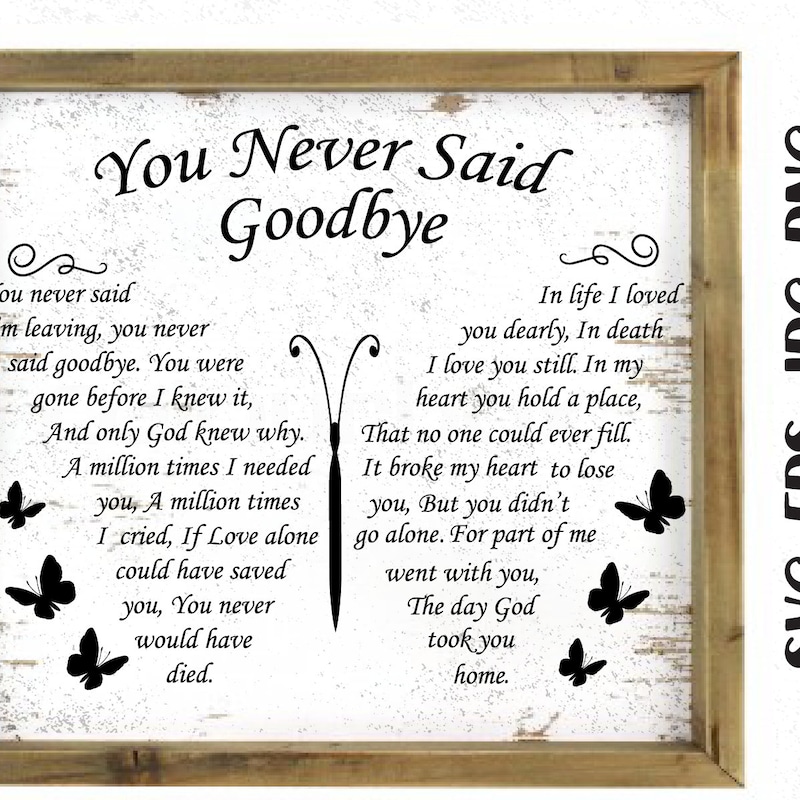 I Never Left You Svg - Etsy