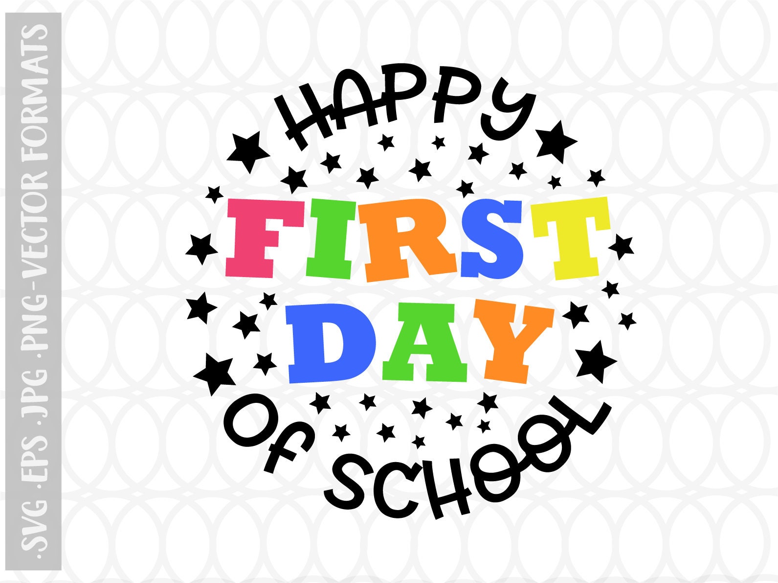 Happy First Day of School Svg, Back to School Svg, First Day Svg ...