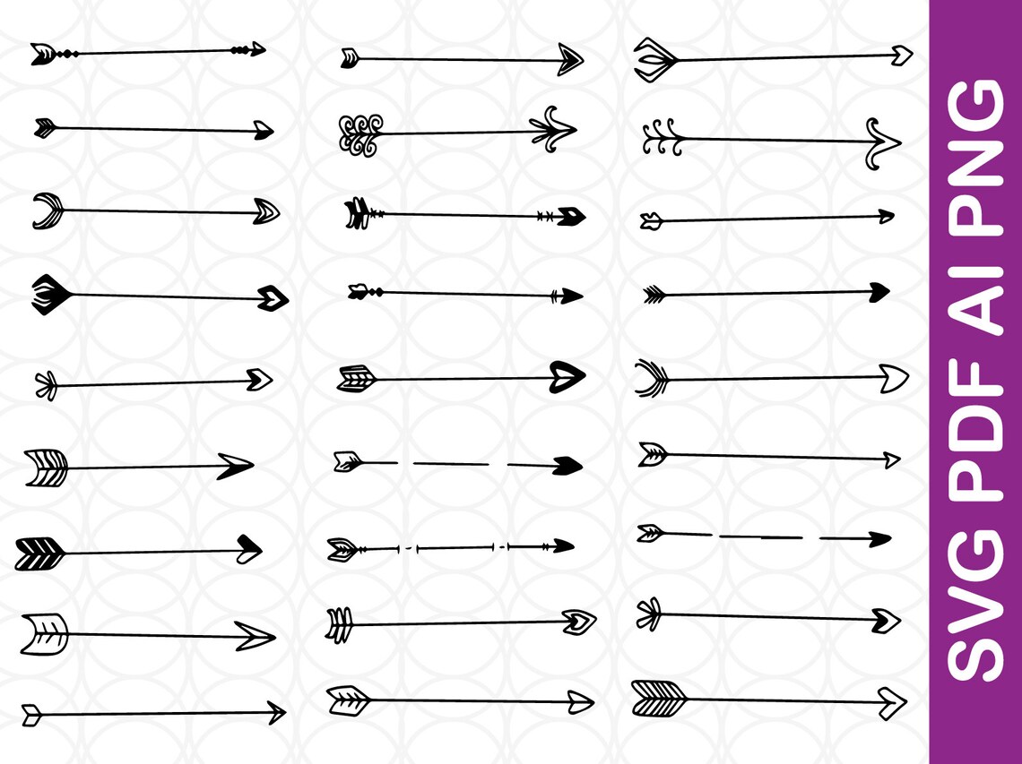 Arrow SVG Arrows Cut File Arrow Clip Art Arrow Cricut Svg - Etsy