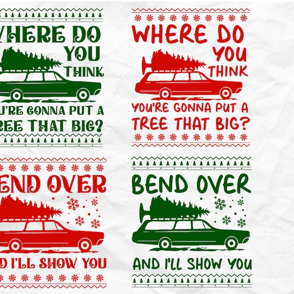 Griswold's Where Do You Think Your Gonna Put That Big Tree Png - Etsy ...