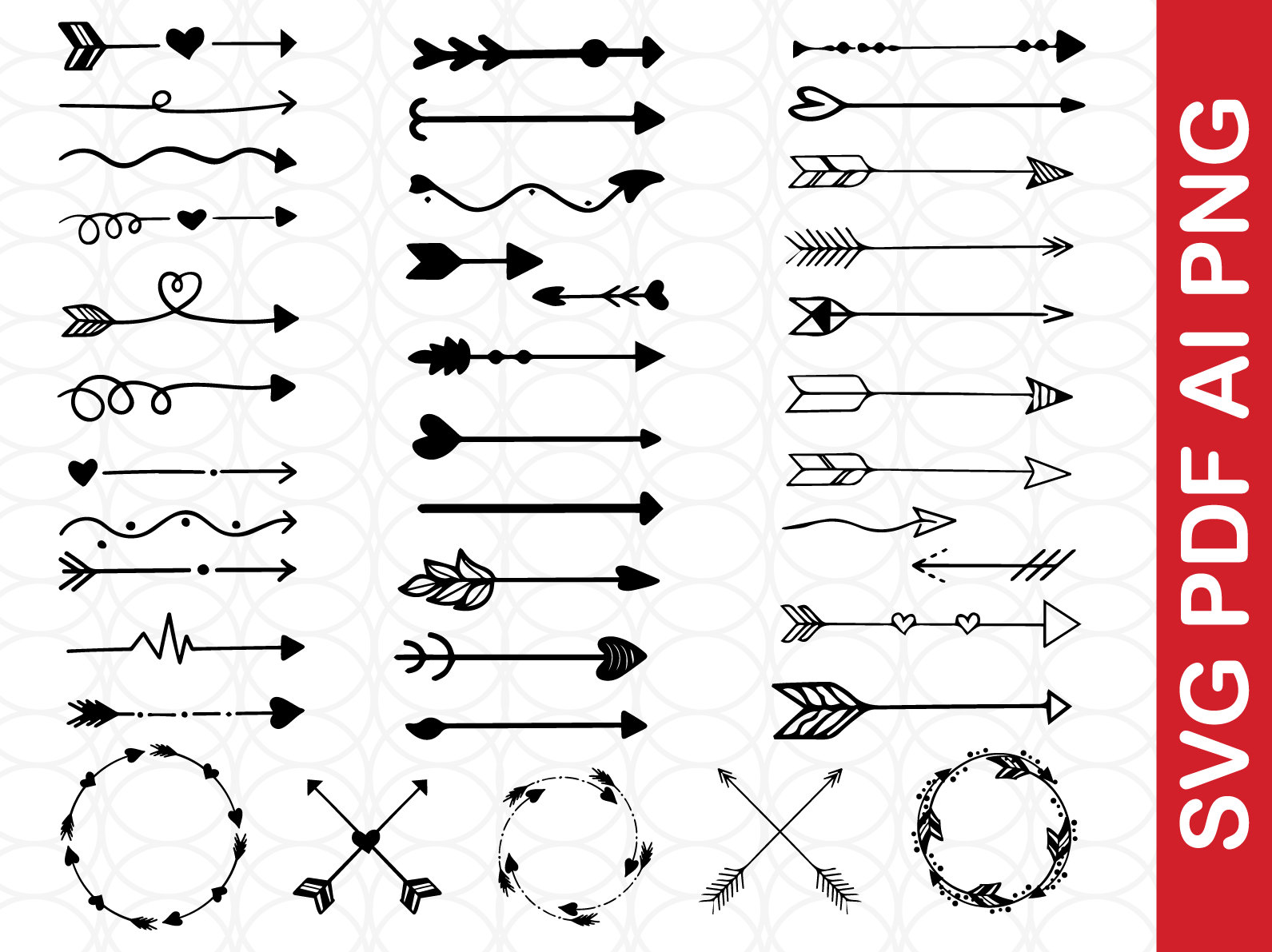 Arrow SVG Arrows Cut File Arrow Clip Art Arrow Cricut Svg - Etsy