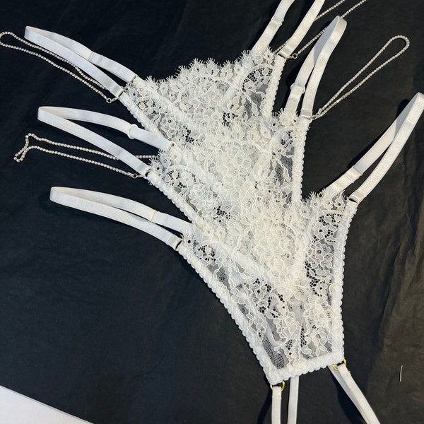 Lingerie Crotch Less - Etsy