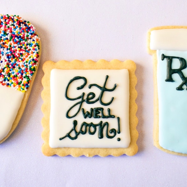Get Well Cookies - Etsy