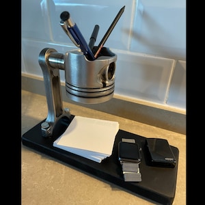 Personalized Piston Office Pen Holder / Real Car Engine Parts / Piston ...