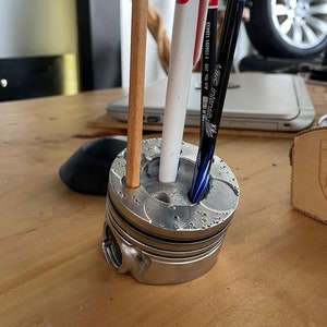 Piston Pen Holder / Real Car Engine Parts / Gift for Men - Etsy