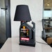 Motor Oil Bottle Lamp / Real Car Engine Parts / Upcycling / Handmade ...