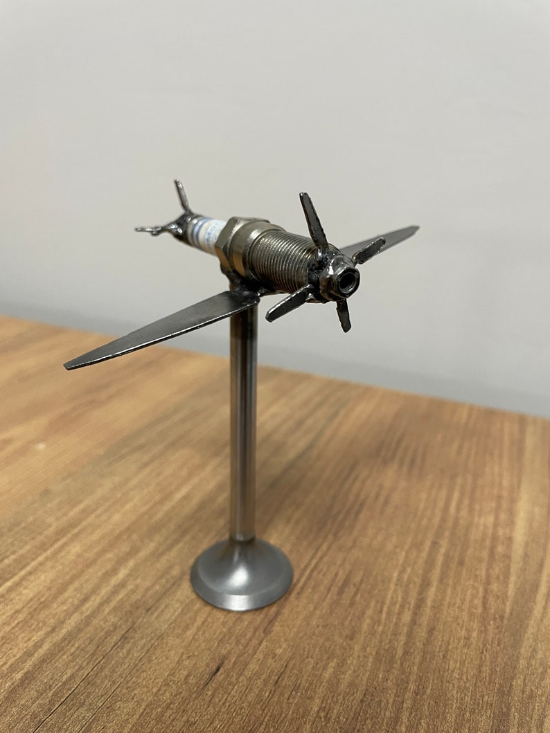 Spark Plug Airplane / Real Car Engine Parts / Handmade / - Etsy