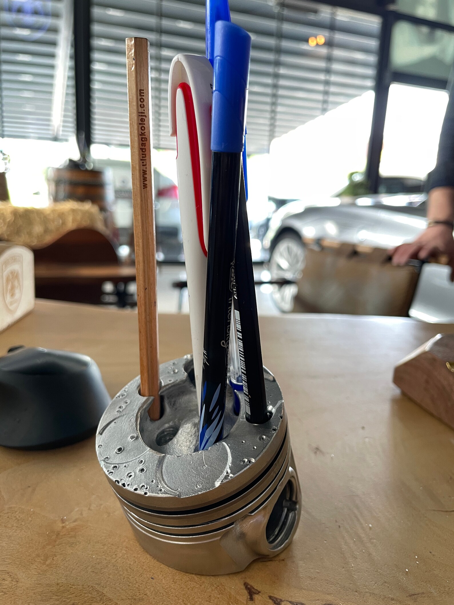 Piston Pen Holder / Real Car Engine Parts / Gift for Men - Etsy