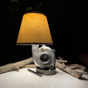 Turbocharger Lamp / Real Car Engine Parts / Upcycling / Handmade ...