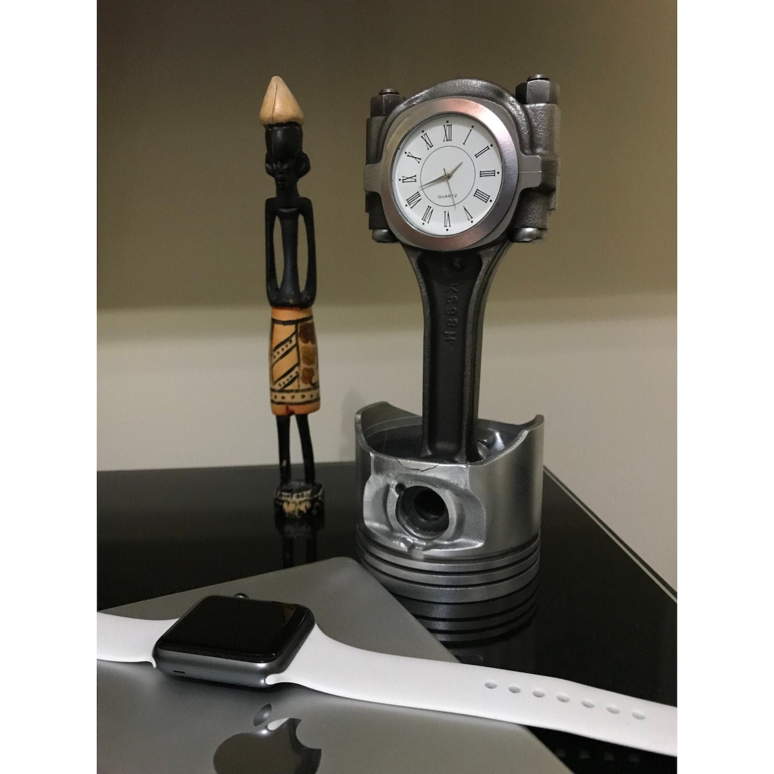 Piston Clock / Real Car Engine Parts / Piston Trinket / Personalized - Etsy