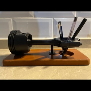 Piston Pen Holder / Real Car Engine Parts / Piston Pencil Case / Piston ...