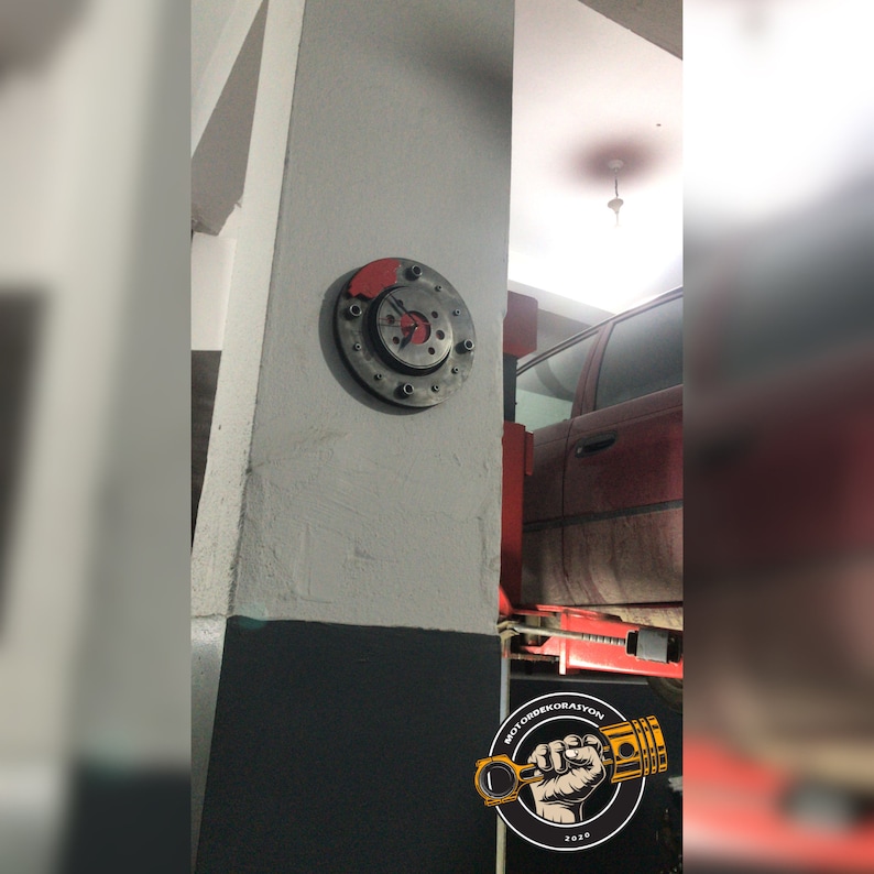 Decorative Brake Disc Clock / Real Car Engine Parts / Brake | Etsy