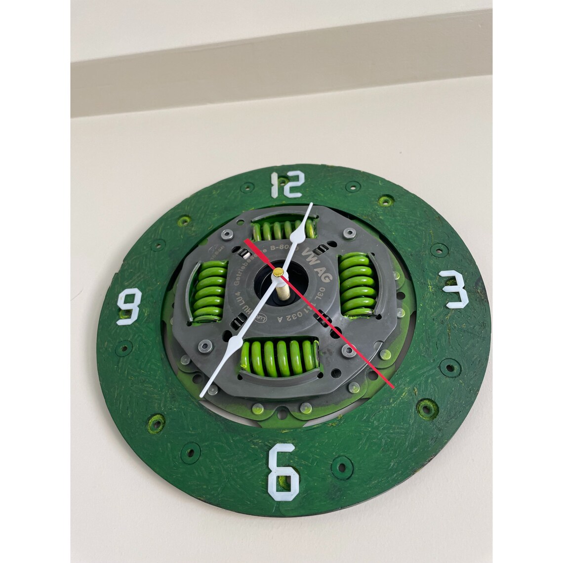 Personalized Clutch Clock / Real Car Engine Parts / - Etsy