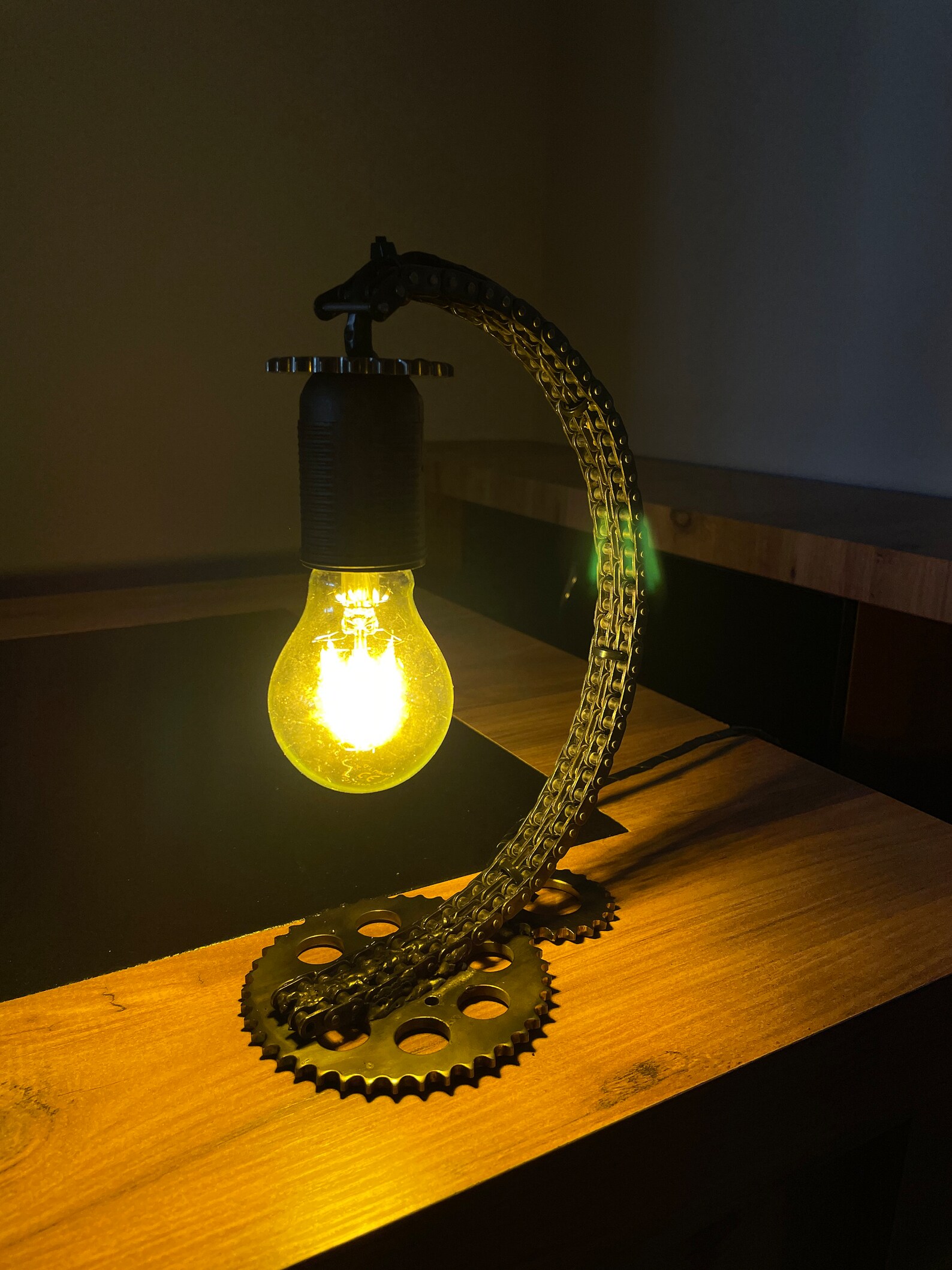 Timing Chain Lamp / Real Car Engine Parts / Table Lamp / Desk Lamp ...