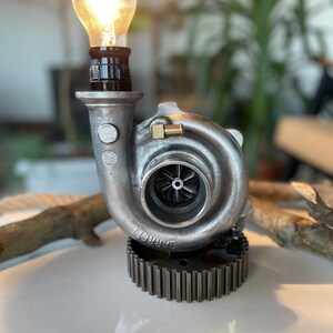 Turbocharger Lamp / Real Car Engine Parts / Upcycling / Handmade ...