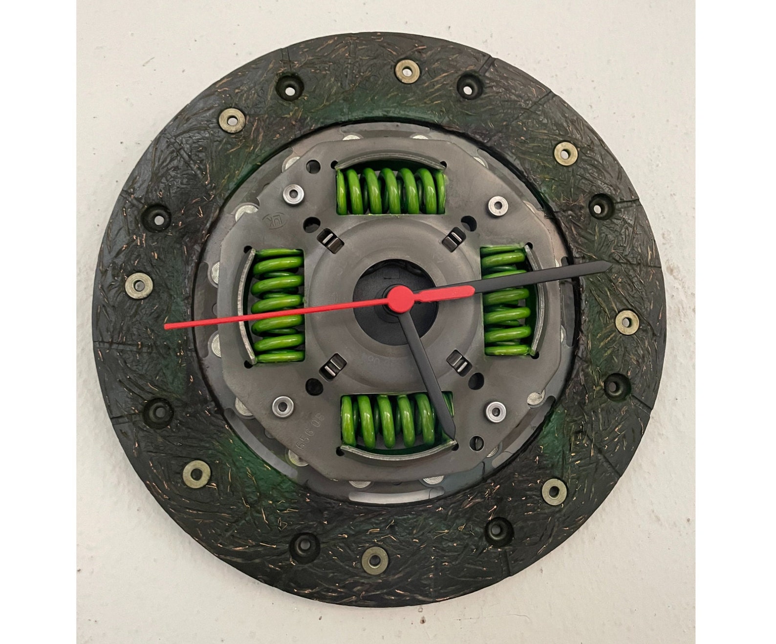 Personalized Clutch Clock / Real Car Engine Parts / - Etsy