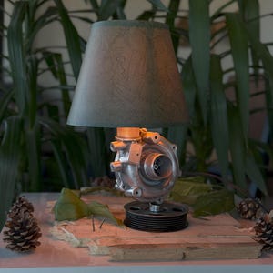 Turbocharger Lamp / Real Car Engine Parts / Upcycling / Handmade ...