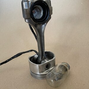 Piston Lamp / Real Car Engine Parts / Piston Table-shelf Lamp ...