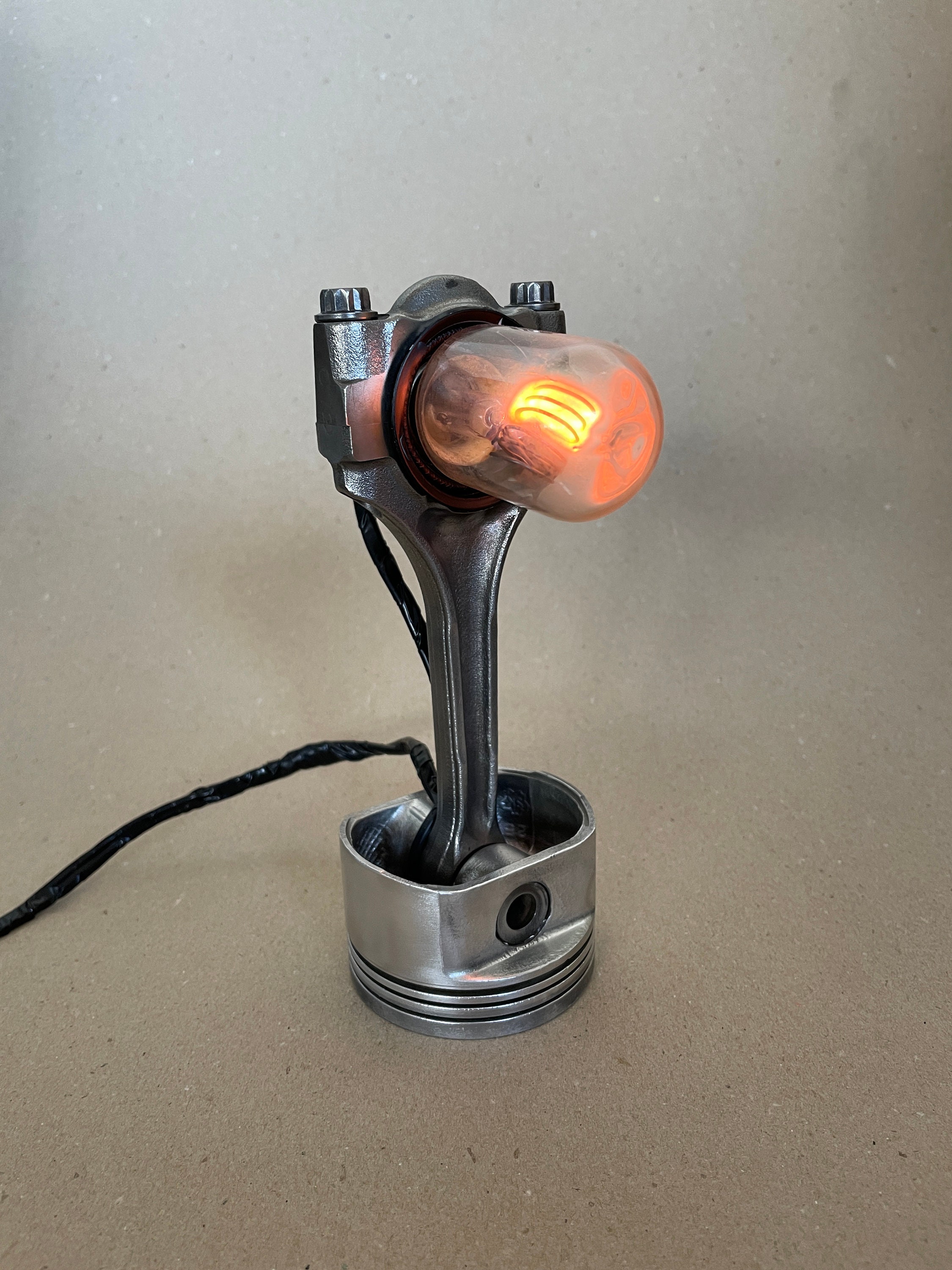 Piston Lamp / Real Car Engine Parts / Piston Table-shelf Lamp ...