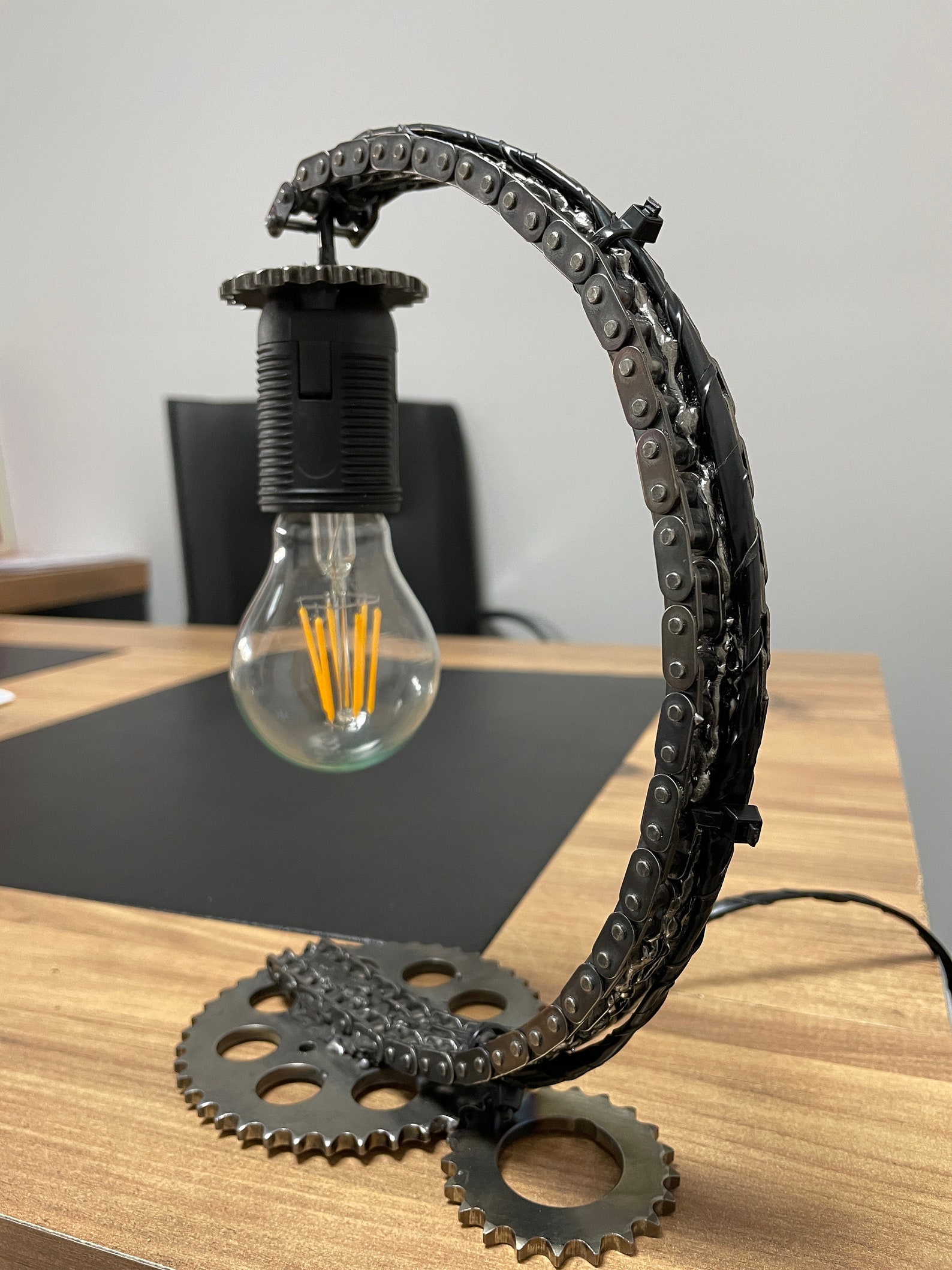 Timing Chain Lamp / Real Car Engine Parts / Table Lamp / Desk Lamp ...