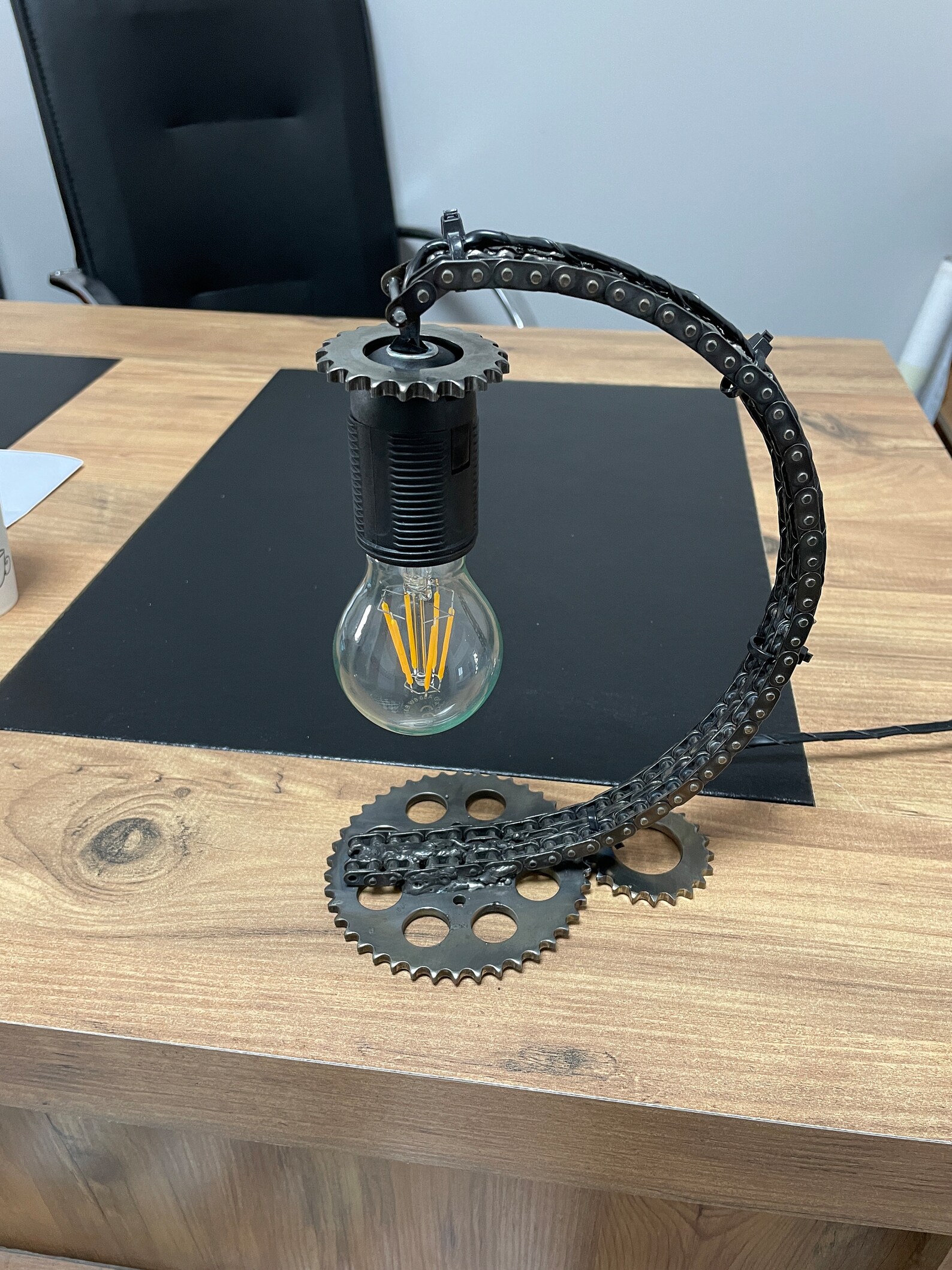 Timing Chain Lamp / Real Car Engine Parts / Table Lamp / Desk Lamp ...