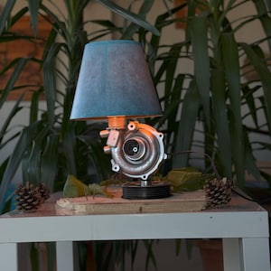 Turbocharger Lamp / Real Car Engine Parts / Upcycling / Handmade ...