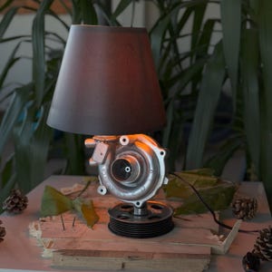 Turbocharger Lamp / Real Car Engine Parts / Upcycling / Handmade ...