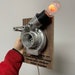 Turbocharger Lamp / Real Car Engine Parts / Turbocharger Wall Lamp ...