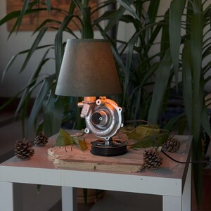 Turbocharger Lamp / Real Car Engine Parts / Upcycling / Handmade ...