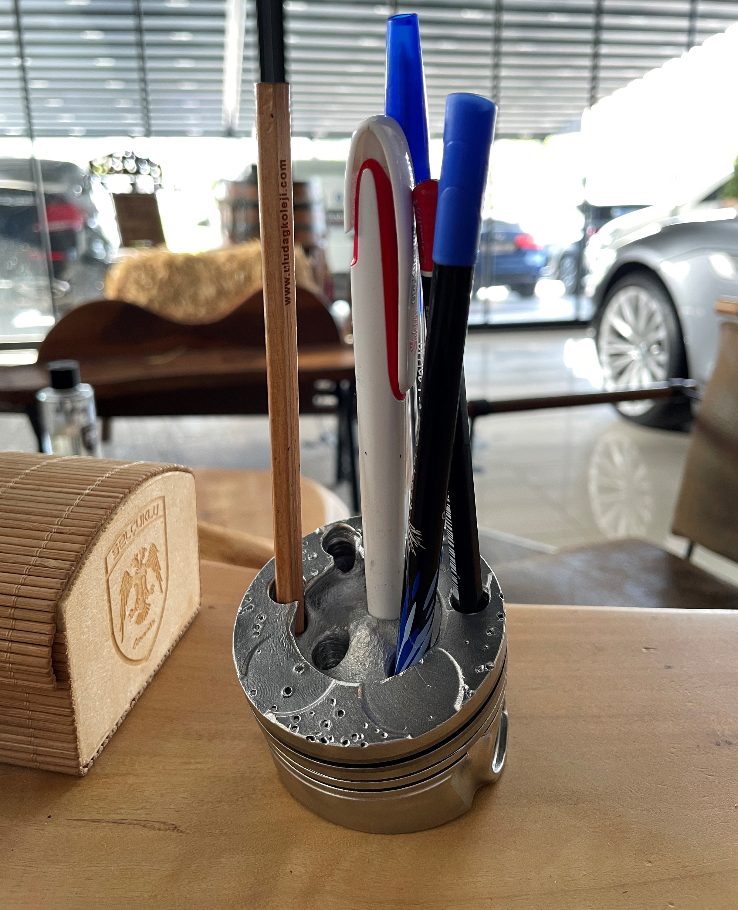 Piston Pen Holder / Real Car Engine Parts / Gift for Men - Etsy