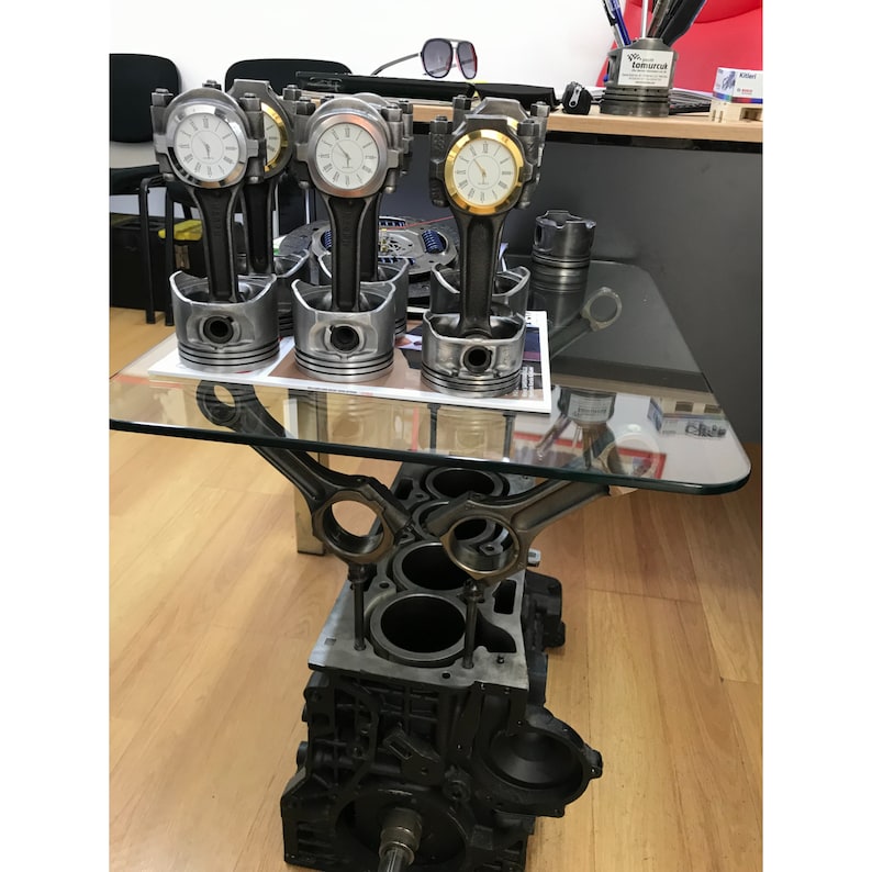 Personalized Engine Table // Engine Table / Gearhead / Man - Etsy