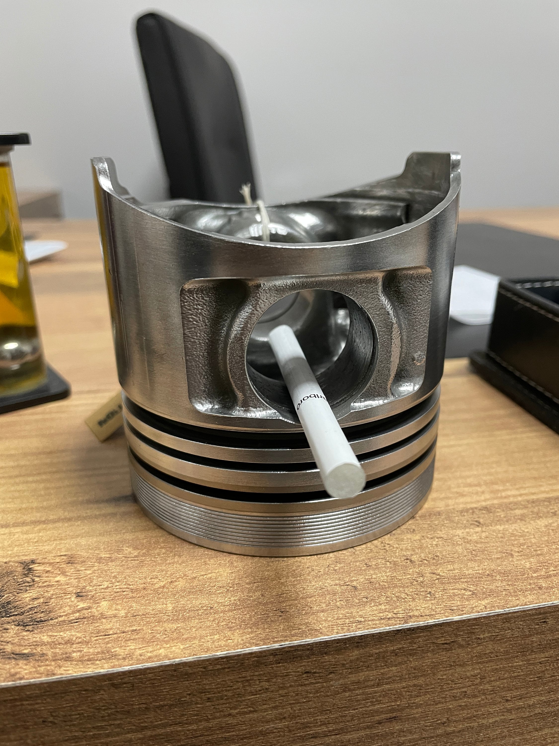 Decorative Piston Cigarette Ashtray / Real Car Engine Parts / - Etsy