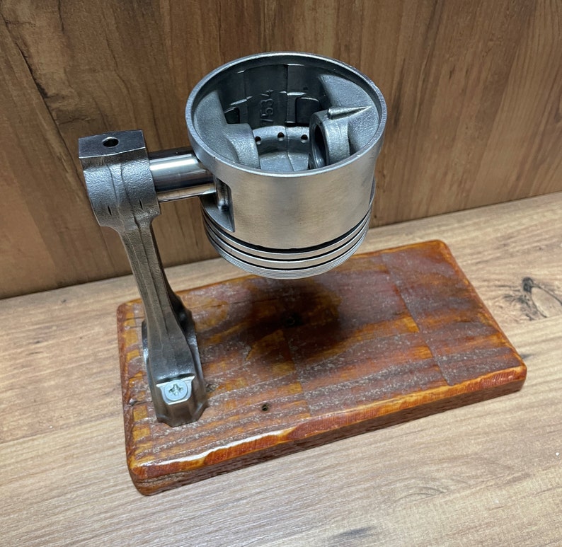 Personalized Wooden Piston Office Pen Holder / Real Car Engine - Etsy