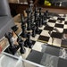 Engine Table With Chess Set // Engine Table / Gearhead / Man - Etsy