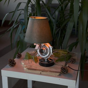 Turbocharger Lamp / Real Car Engine Parts / Upcycling / Handmade ...