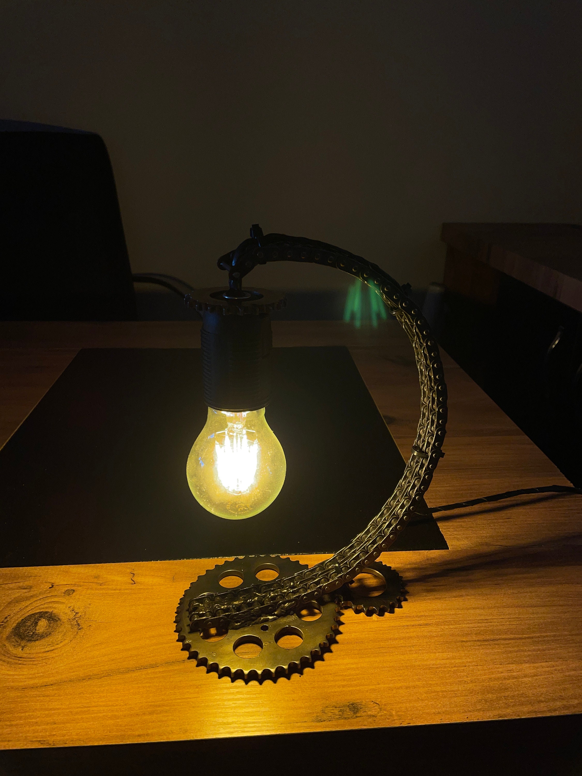 Timing Chain Lamp / Real Car Engine Parts / Table Lamp / Desk Lamp ...