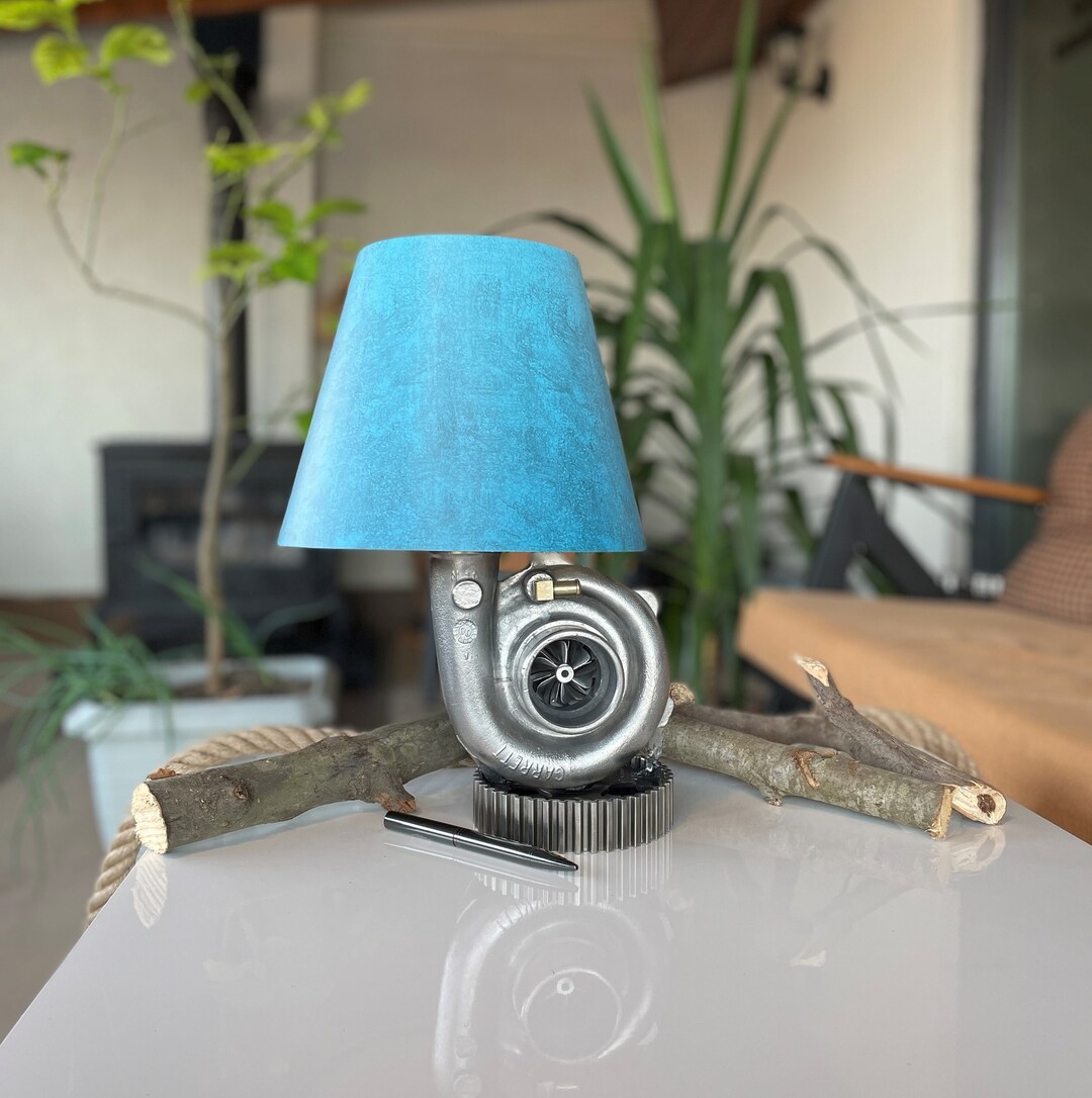 Turbocharger Lamp / Real Car Engine Parts / Upcycling / Handmade ...