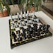 Spark Plug Chess Set | Real Car Engine Parts | Industrial Chess Board ...
