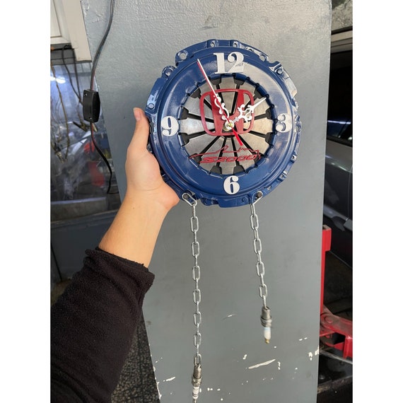 Personalized Car Clutch Wall Clock / Wall Clock for Your Car / - Etsy