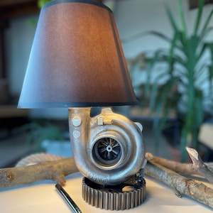 Turbocharger Lamp / Real Car Engine Parts / Upcycling / Handmade ...