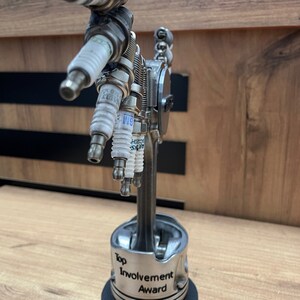 Piston CUP / Real Car Engine Parts / Decorative Piston With Spark Plug ...