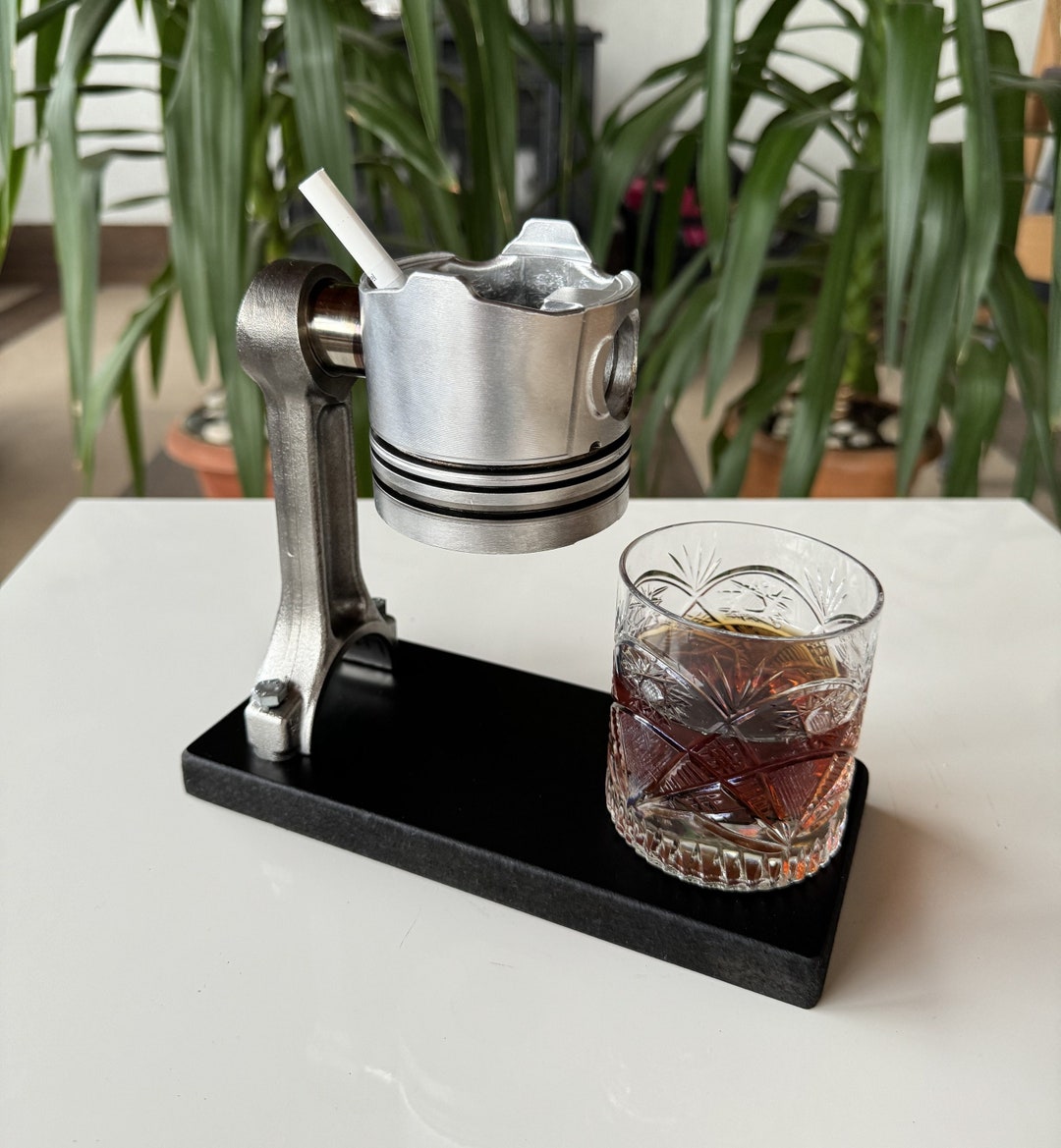 Personalized Piston Cigar Ashtray / Real Car Engine Parts / Piston ...
