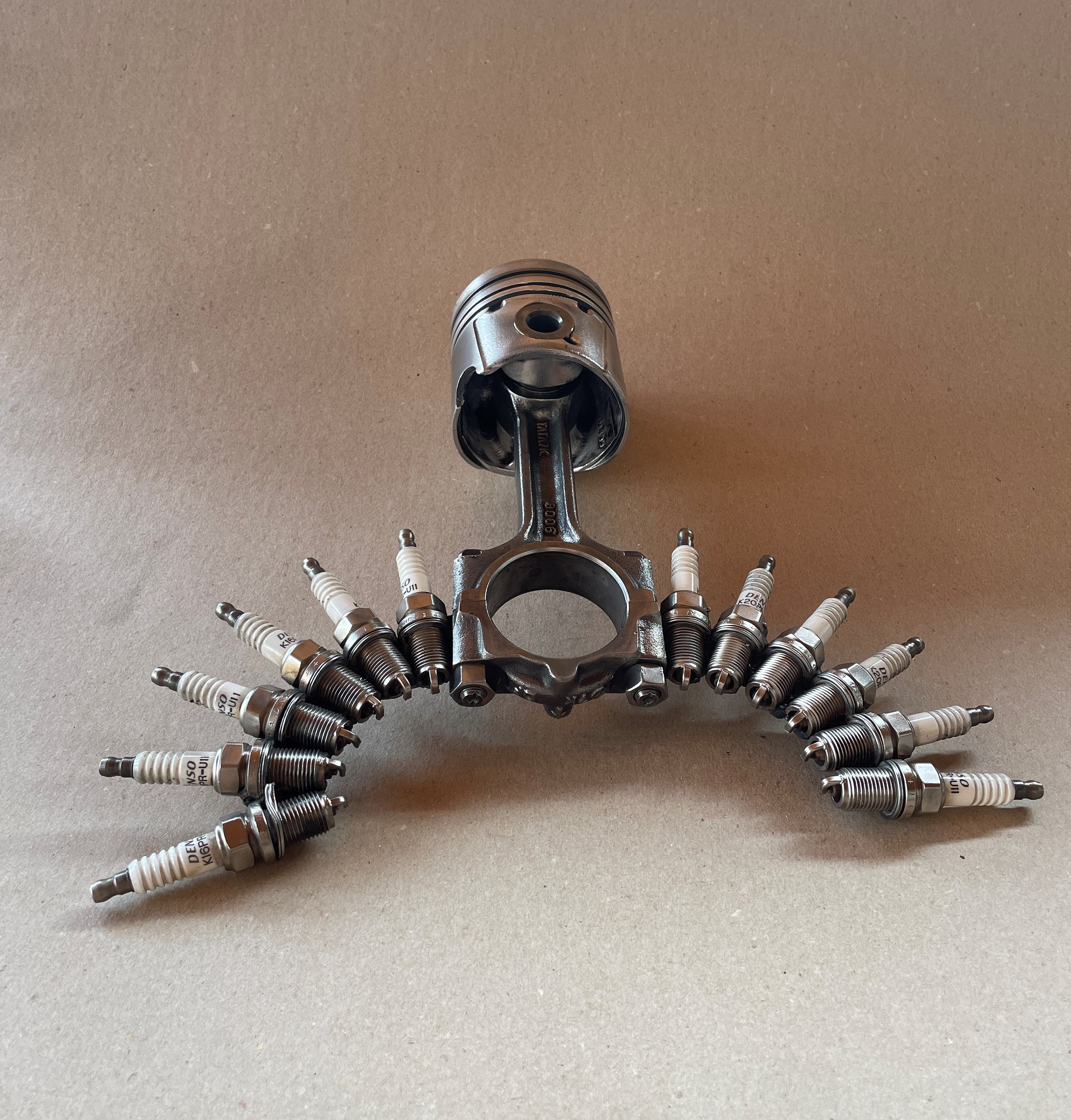 Decorative Piston With Spark Plug Wings / Real Car Engine - Etsy