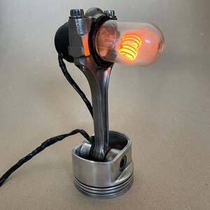 Piston Lamp / Real Car Engine Parts / Piston Table-shelf Lamp ...