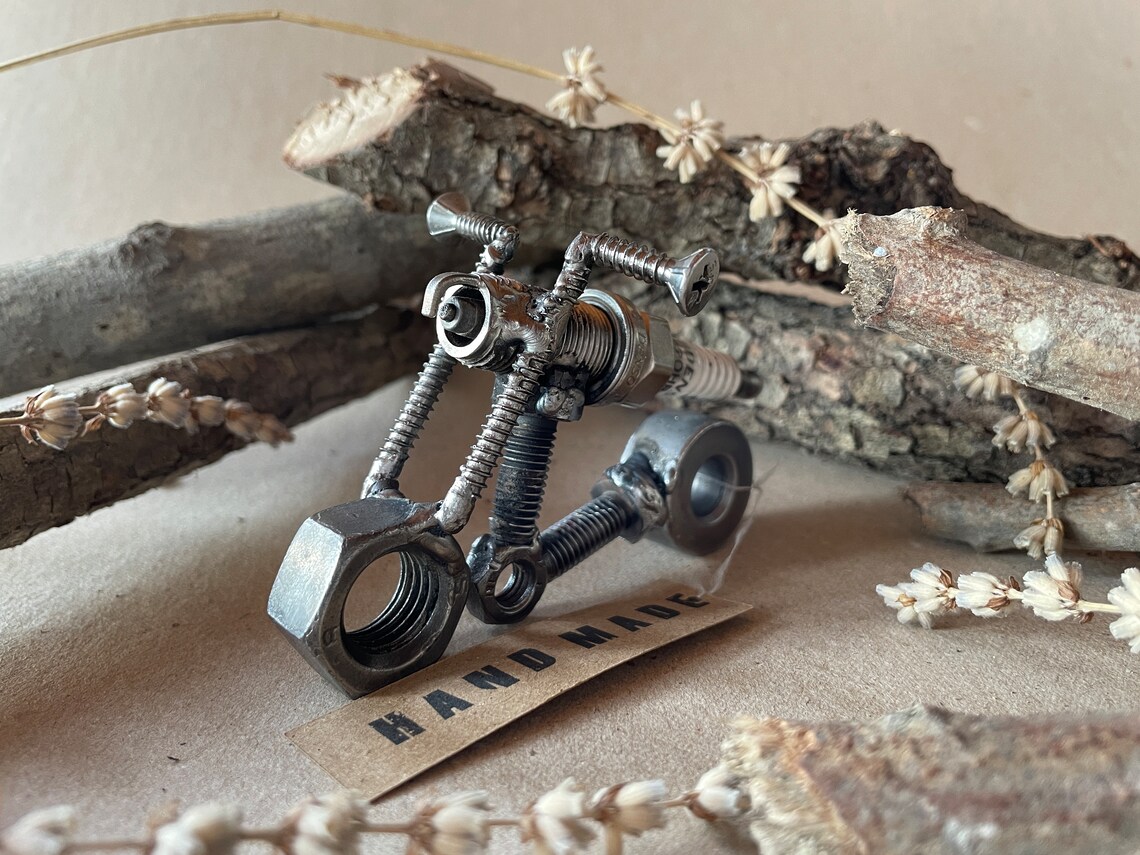 Motorcycle Trinket/ Real Car Engine Parts / Handmade / Bike - Etsy