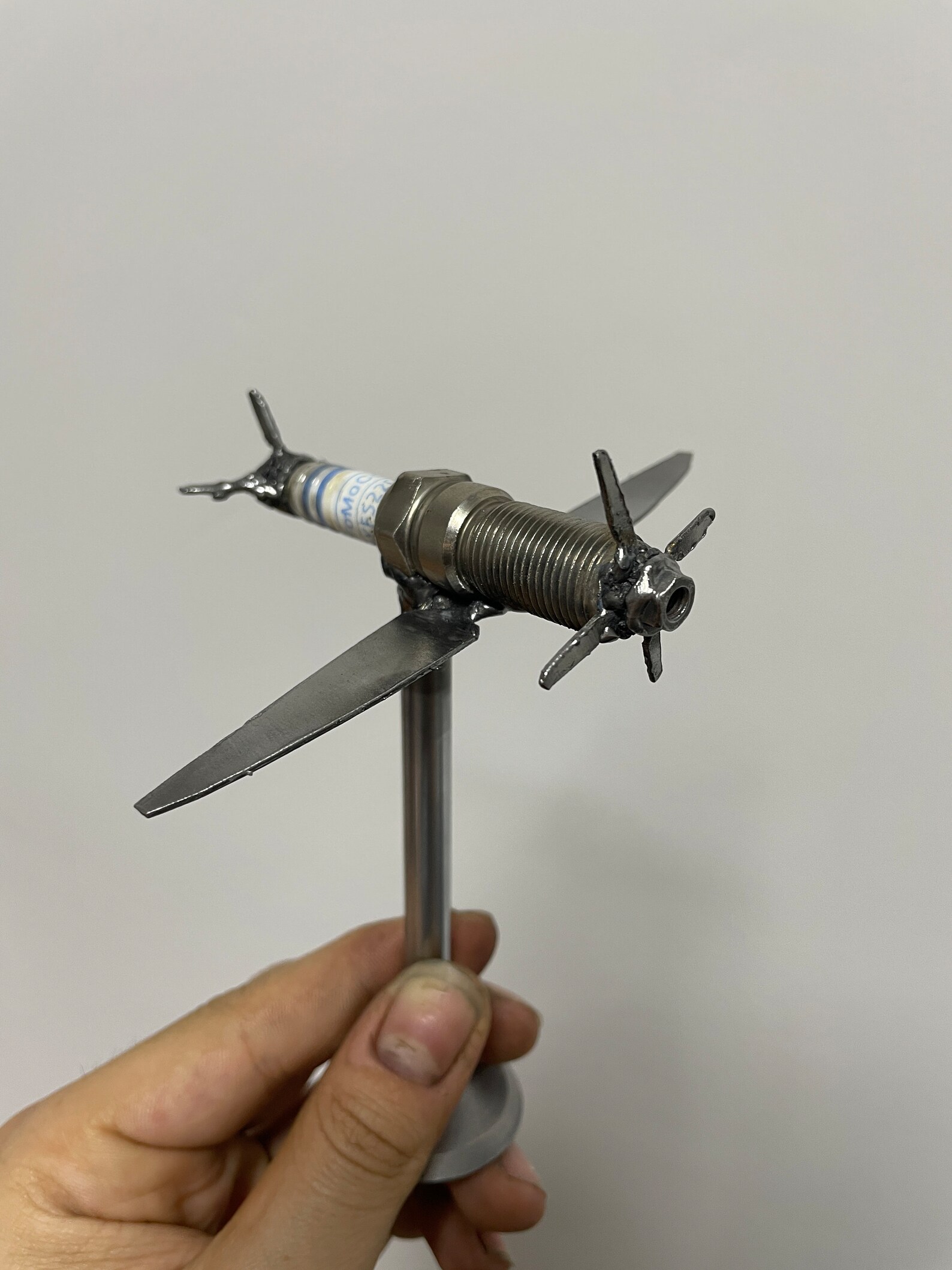 Spark Plug Airplane / Real Car Engine Parts / Handmade / - Etsy