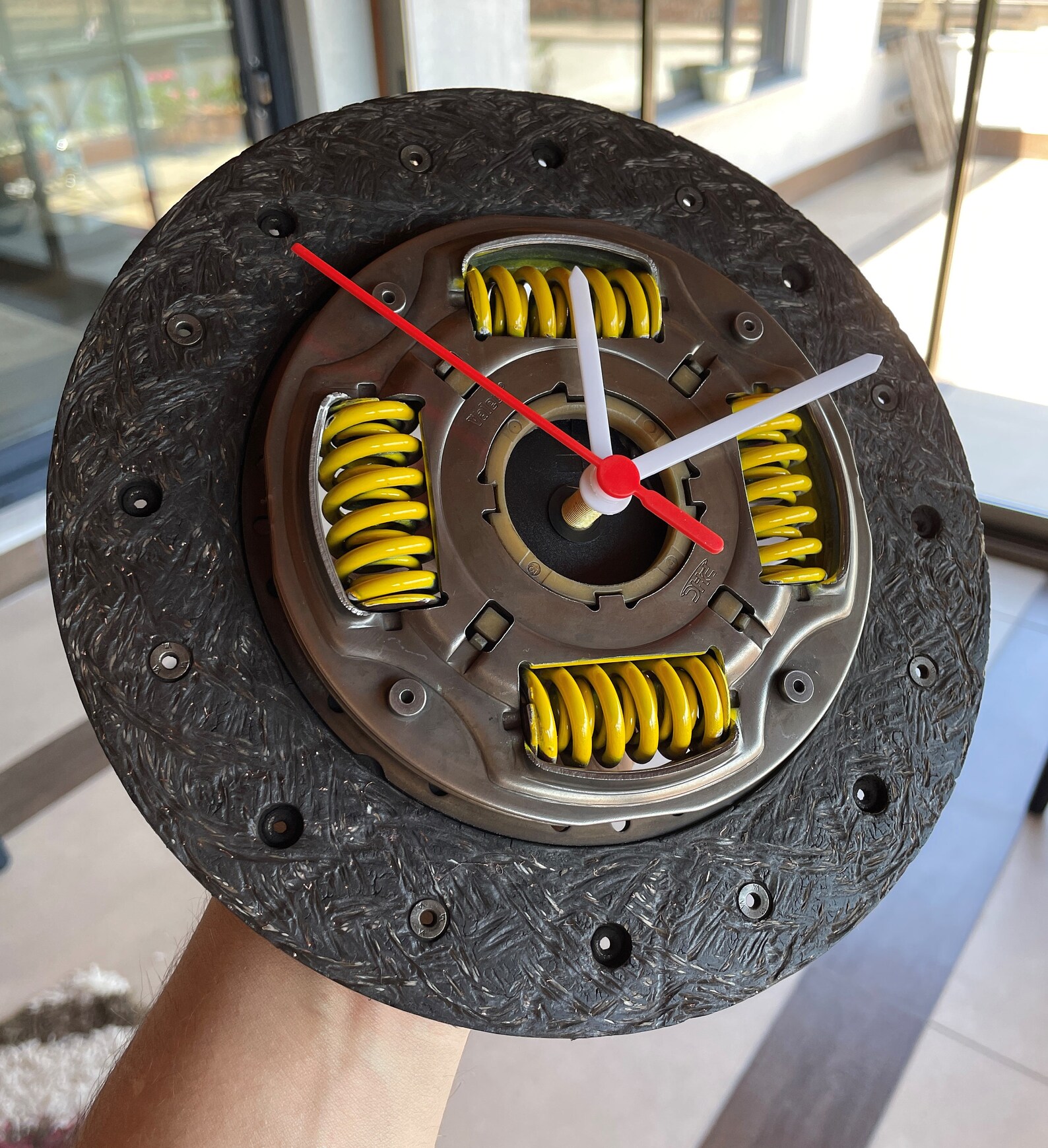 Personalized Clutch Clock / Real Car Engine Parts / - Etsy